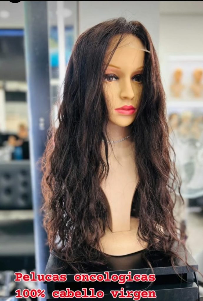 Peluca Natural Humana ondulada a Pedido con lace front – Rubias y Modernas